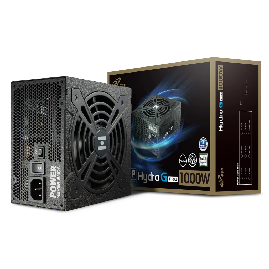 ספק כוח חברת FSP דגם Hydro G Pro 1000W 80Plus Gold *BlackFriday* - OCPC ...