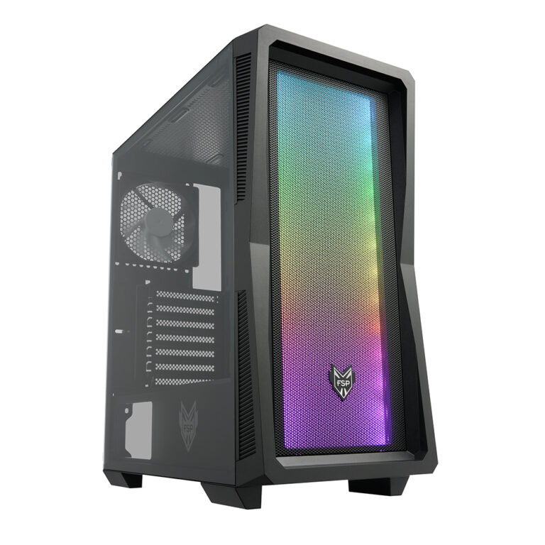 מארז חברת FSP דגם FSP CMT212B GAMING PC CASE ATX Mid Tower RGB - OCPC ...
